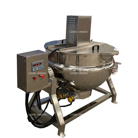 50 1000l Steam Gas Or Electric Heating Jacketed Cooking