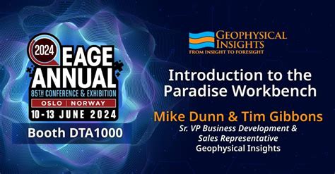 Geophysical Insights On Linkedin Geophysical Insights At Eage 2024