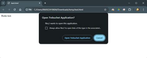javascript prevent window close after redirect to a custom protocol