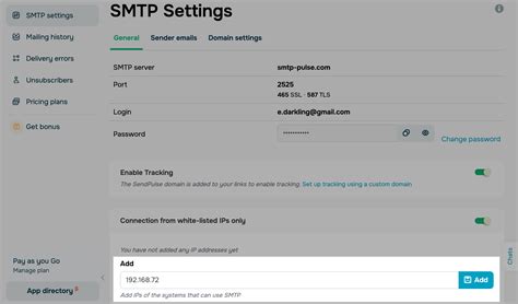 How To Setup An SMTP Server SendPulse