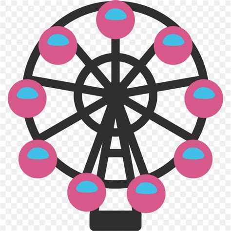 Emoji Sms Text Messaging Handheld Devices Ferris Wheel Png