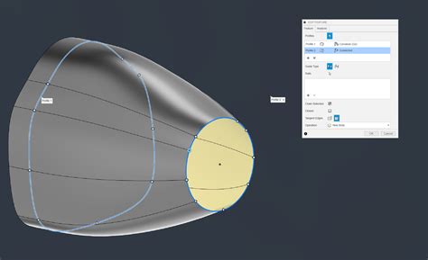 Solved Curvature Loft This Function Is Not Tolerant Modeling