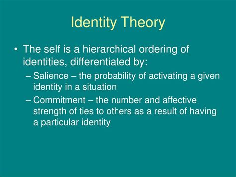 Ppt Self And Identity Powerpoint Presentation Free Download Id182886