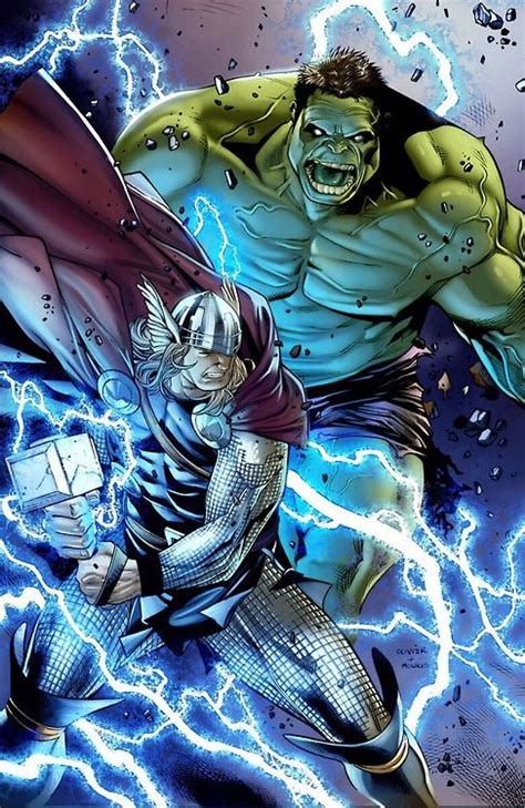 Hulk Vs Thor Zeichnungen