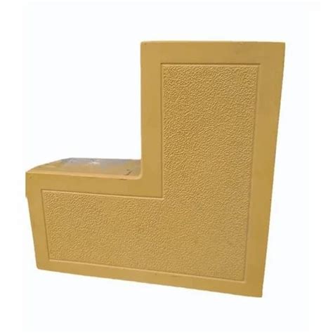 Yellow 60mm Concrete L Shape Paver Block At ₹ 62 Piece Murdaha Bazar Varanasi Id