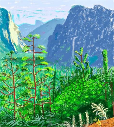 Spring Arrives Early In David Hockneys Ipad Art Exhibition Cult Of Mac