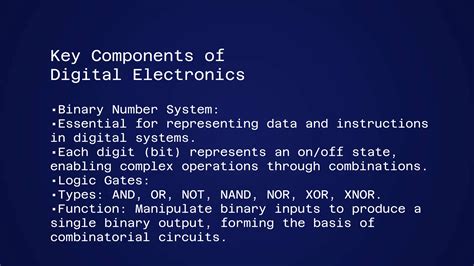 introduction to digital electronics presentation pptx
