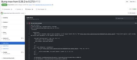 0 26 2 to 0 27 0 causes node 10 to fail · issue 625 · mswjs msw · github