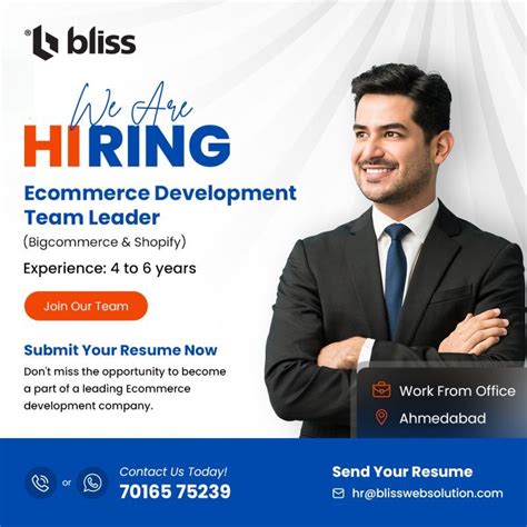 Bliss Web Solution Pvt Ltd On Linkedin Blisswebsolution Hiring Techjobs Joinourteam