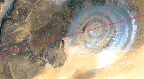 Resonant Standing Waves Form The Richat Structures