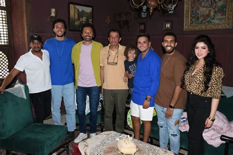 مصطفى خاطر وكريم محمود عبد العزيز يبدأن تصوير البيت بيتي 2 صور