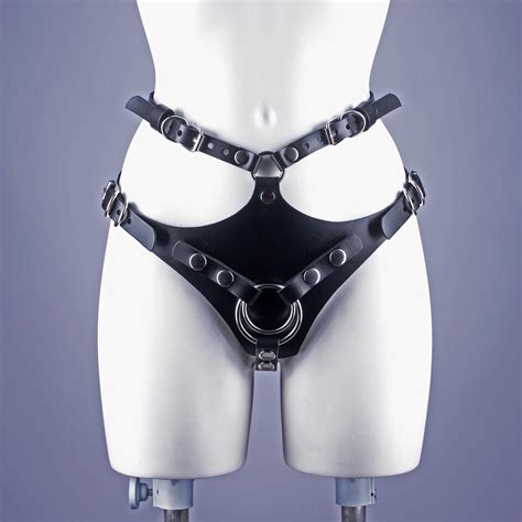 Bdsm Harness Pegging Harness Strap On Harness Dominatrix Outfit