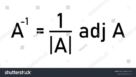Inverse Matrix Mathematics Stock Vector Royalty Free 2268821559 Shutterstock