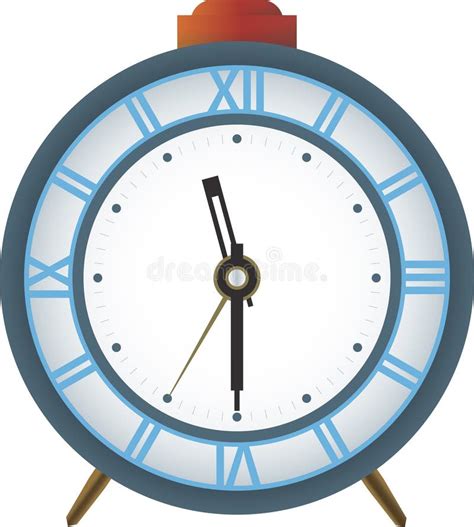 Analog Clock Stock Vector Illustration Of Moment Glass 4186557