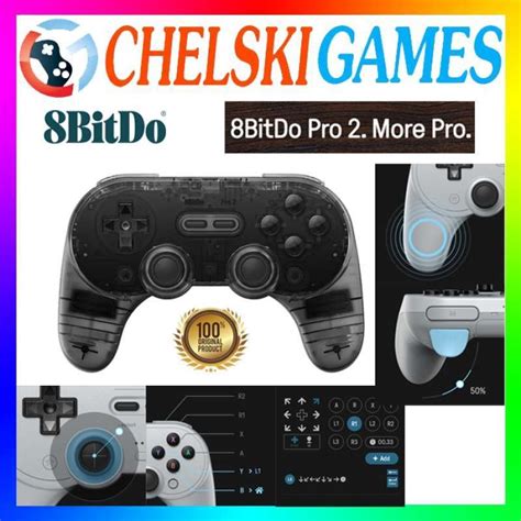 Jual 8bitdo Pro 2 Pro2 Wireless Gamepad Switch PC Android MacOs Joystick Di Seller Wellmart