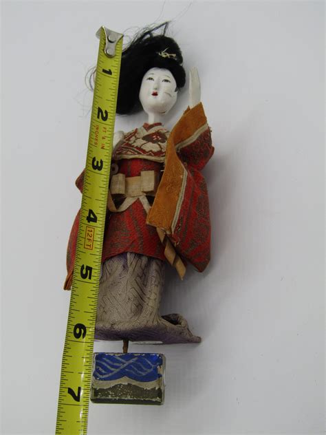 Antique Japanese Ningyo Doll Asian Doll 7 Early Mid Etsy Uk