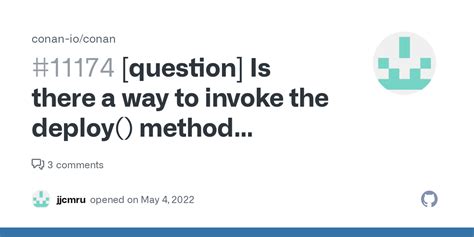 Question Is There A Way To Invoke The Deploy Method Traversing The Package Dependencies