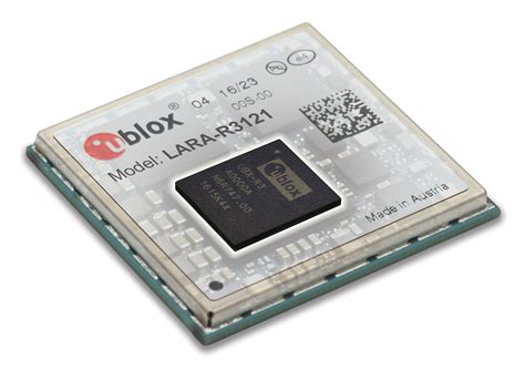 First Cellular Iot Module With Lte And Integrated Gnss Engineer Live