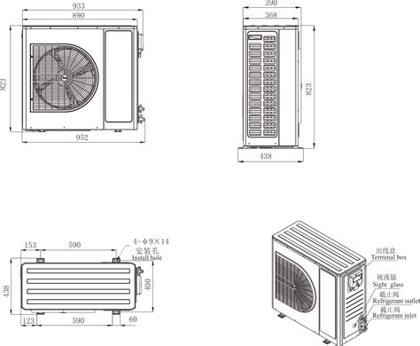Size Of Condenser Unit Gas Furnace