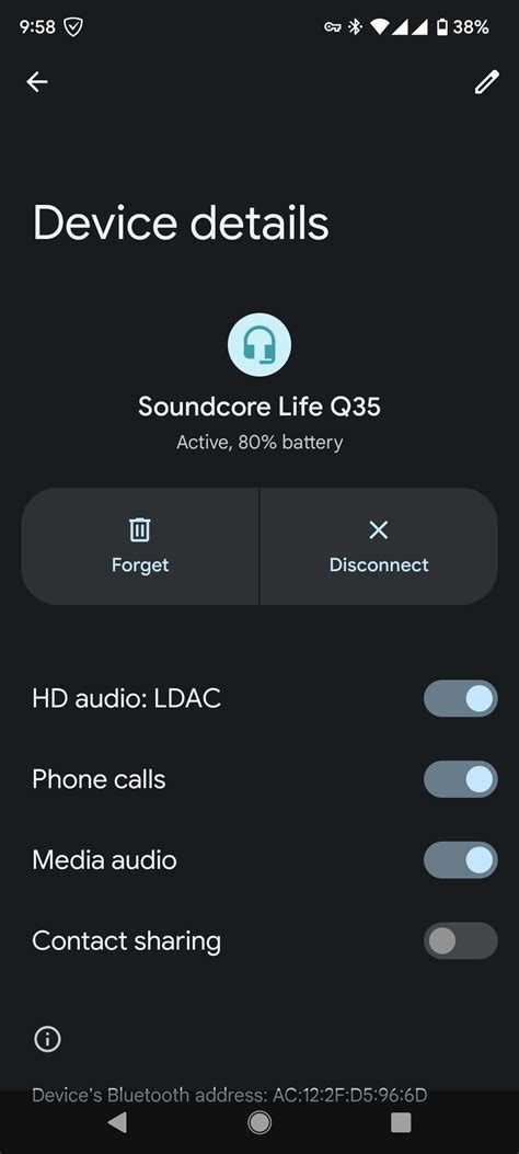 No Sound From Headphones When Connected Via Ldac · Issue 3371
