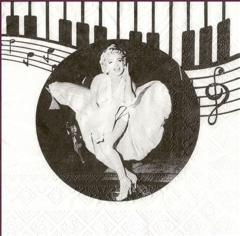 Marilyn Monroe White Sonjas Servietten Shop