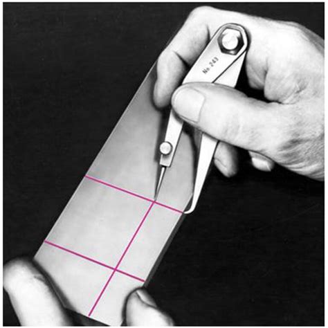 Hermaphrodite Caliper Compass Scribing And Layout Measuring Tool