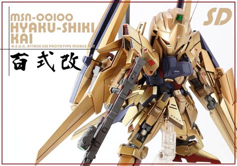 Custom Build Hg X Sd Hyaku Shiki Kai