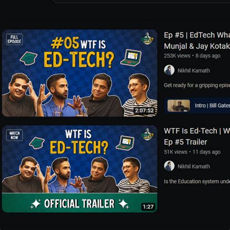 Gopal Soni On Linkedin Nikhil Kamath Recently Started A Podcast