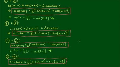 Product To Sum Formula Cloudshareinfo
