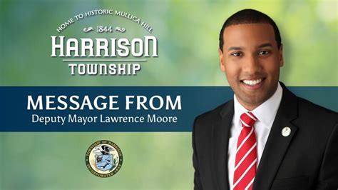 A Message From Deputy Mayor Lawrence Moore Committee Initiatives To