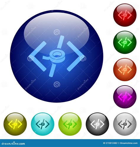 Software Patch Color Glass Buttons Stock Vector Illustration Of Correction Service 272812482