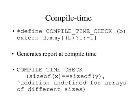 Ppt Assert Early And Assert Often Powerpoint Presentation Free Download Id5336968
