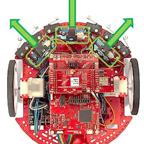 Location Of Infrared Sensors On The Robot Download Scientific Diagram
