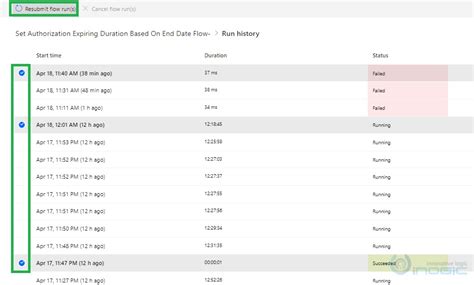 resubmit cancel multiple runs at the same time in dynamics 365 cloud