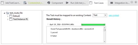 Example Of Test Case Based On A Route Talend Software Development Life Cycle Best Practices