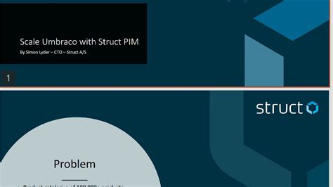 scale umbraco with struct pim umbraco youtube