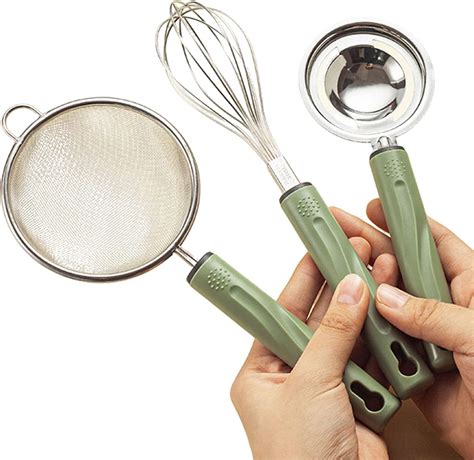 3 Pcs Egg Separator，kitchen Tools Tea Strainer Mesh Strainer Mini Kitchen Utensils