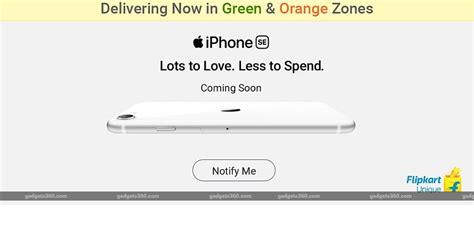 IPhone SE Teased To Release In India Soon Flipkart Opens Registrations Technology News