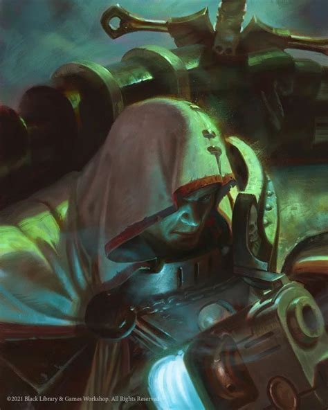 Cypher Lord Of The Fallen Cover Art By Jake Murray Warhammer 40k