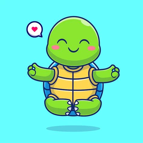 Cute Turtle Vector