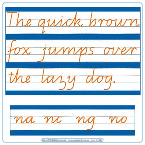 Qld Cursive Handwriting Writing Worksheets For Ot And Tutors Writeboards