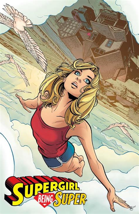 Supergirl Comic Box Commentary Supergirl Being Super Preview