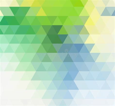 Geometric Texture From Triangle Shapes Abstract Vector Background Illustration Stock Vector