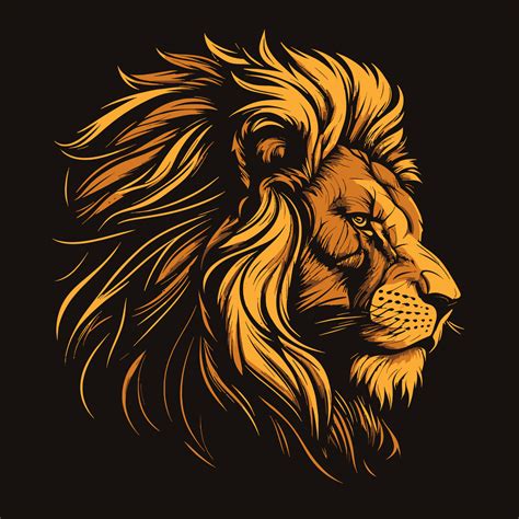 Elegant Lion Head Logo Design Symbol Of Strength And Identity