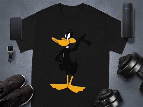 Daffy Duck T Shirt Cartoon Character Tee Funny Duck Shirt Classic