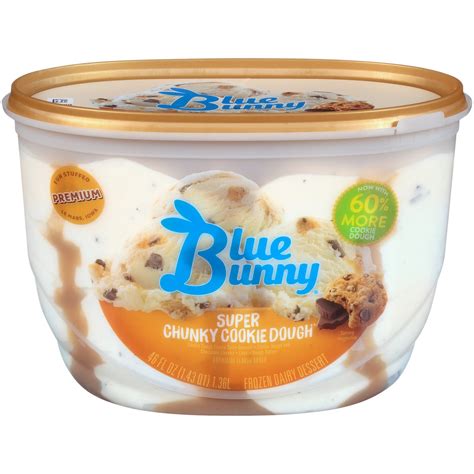 Blue Bunny Ice Cream Cookie Dough 5 Most Popular Flavors Sold At The