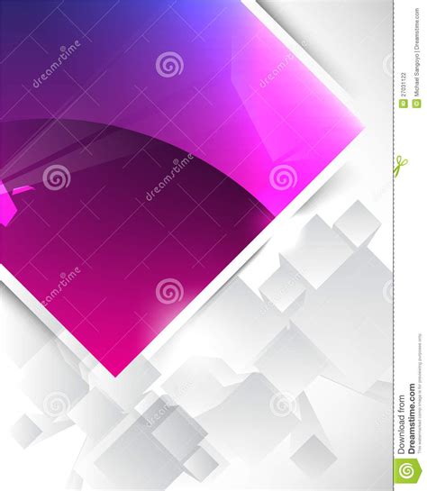 Abstract Square Elements Pattern Background Stock Vector Illustration