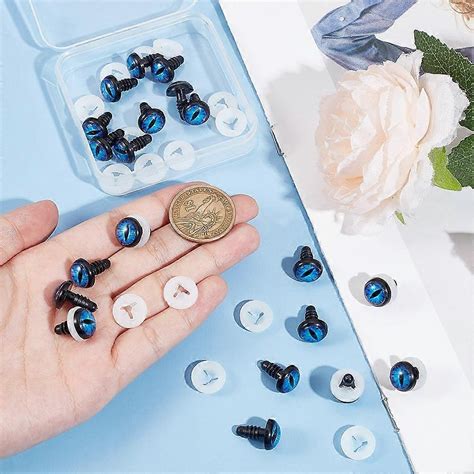 20pcs Luminous Safety Craft Eye Dragon Eye Luminous Dragon Craft Safety