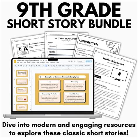 Grade 9 Short Story Bundle 9th Grade Literary Analysis Units For