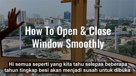 How To Open And Close Window Smoothly Youtube